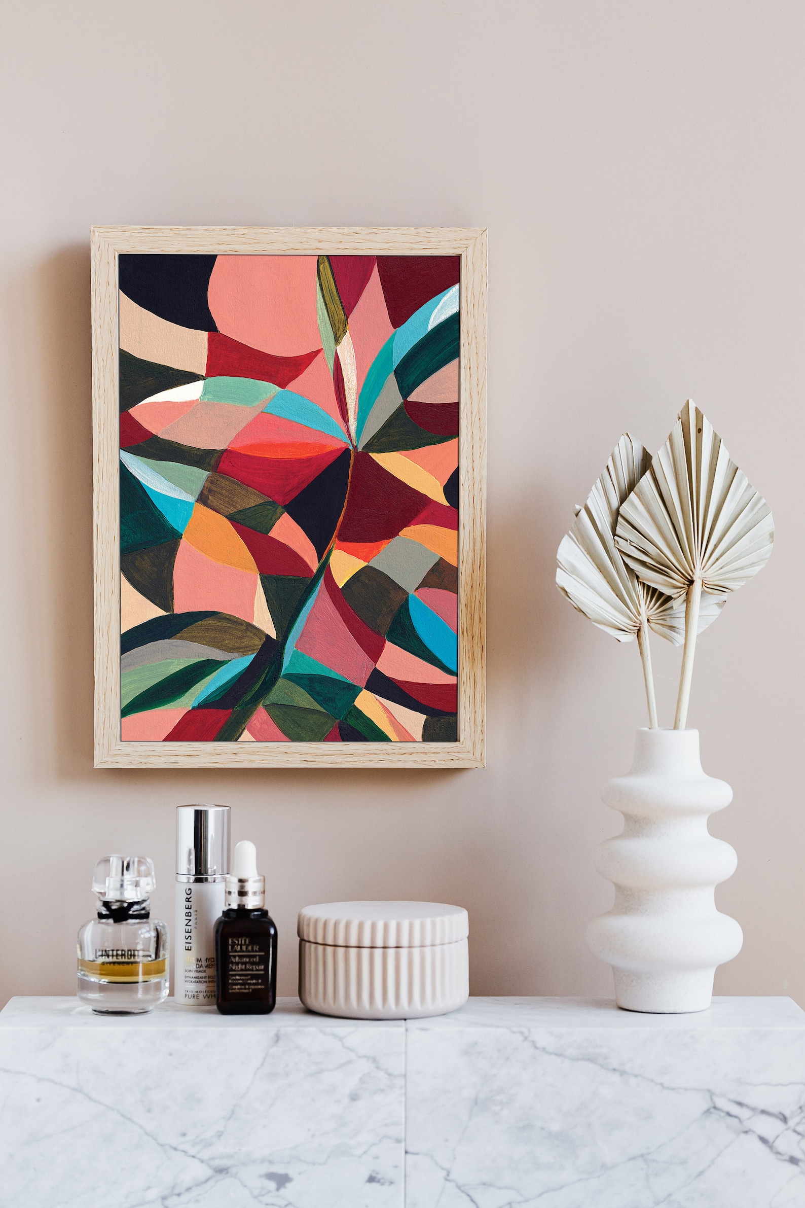 Abstract Floral Prints Set of 3 Botanical Prints Set of 3 - Etsy