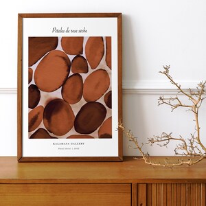 Dried Rose Petals by Kalamasa Art Gallery, Modern Contemporary Print ...