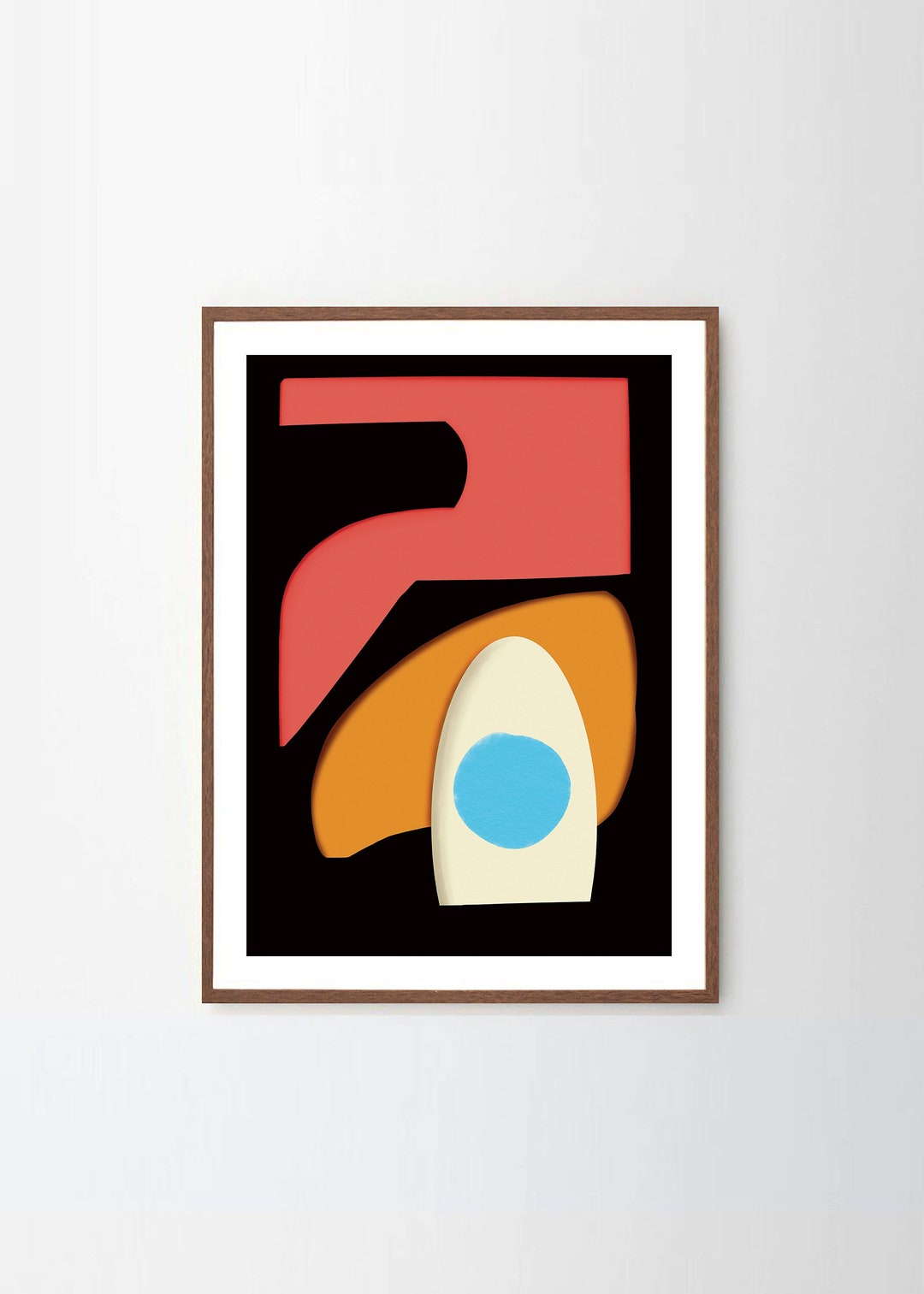 Large Abstract Art Print for Modern Interior Design, Modern ...