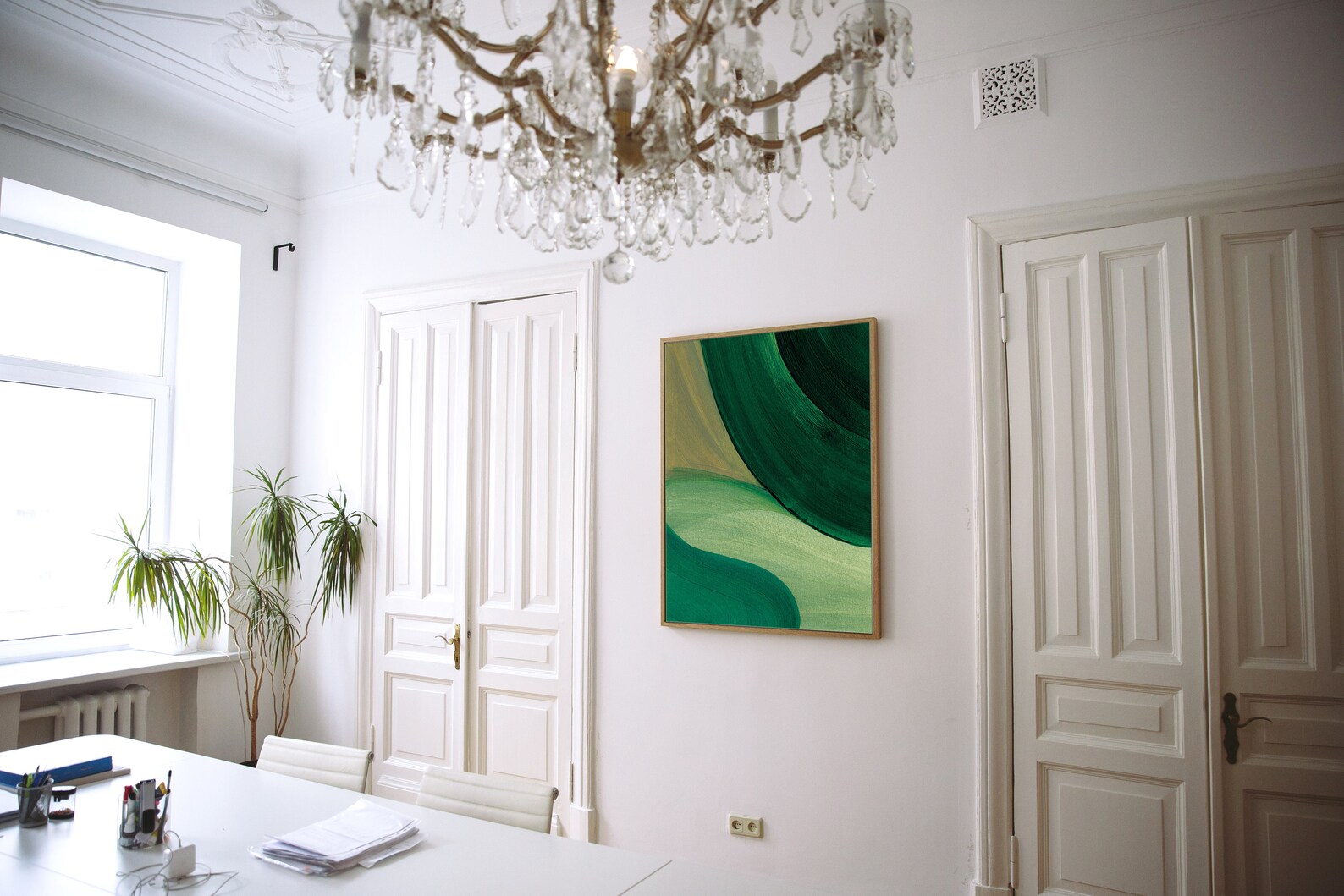Abstract Emerald Green Prints Emerald Green Wall Art for Home - Etsy