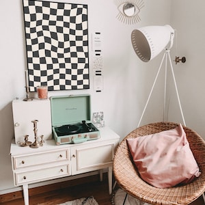 Black and White Checkered Decor, Funky Wall Art Digital Download ...