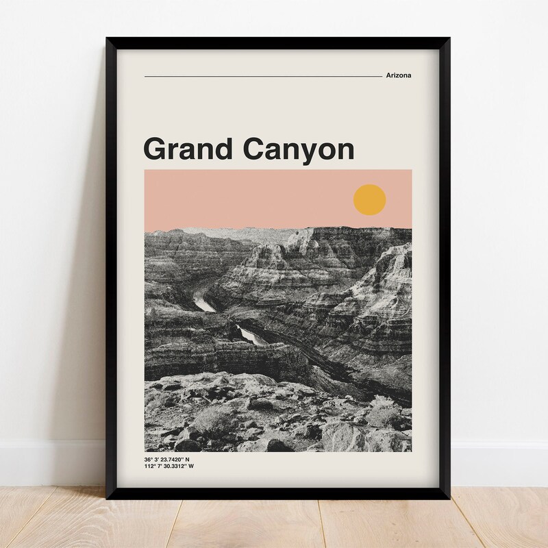 Grand Canyon Poster - Etsy