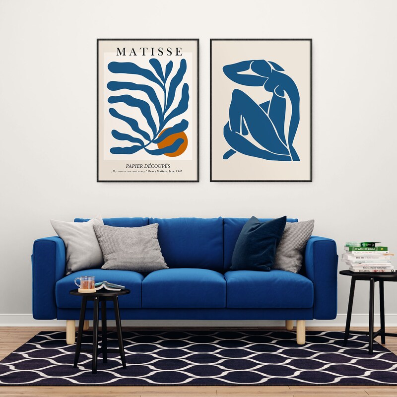 Matisse Blue Nude - Etsy