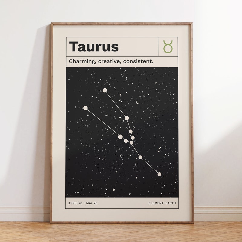 Taurus Constellation - Etsy