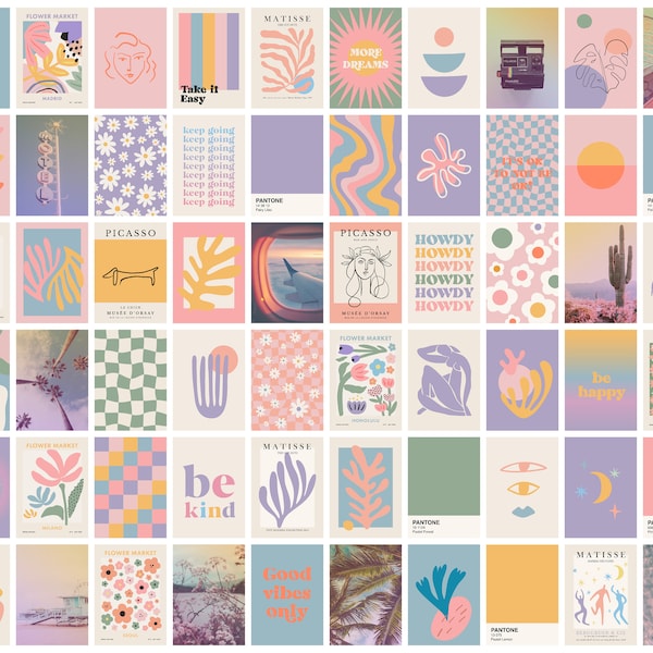 Danish Pastel Room Decor - Etsy