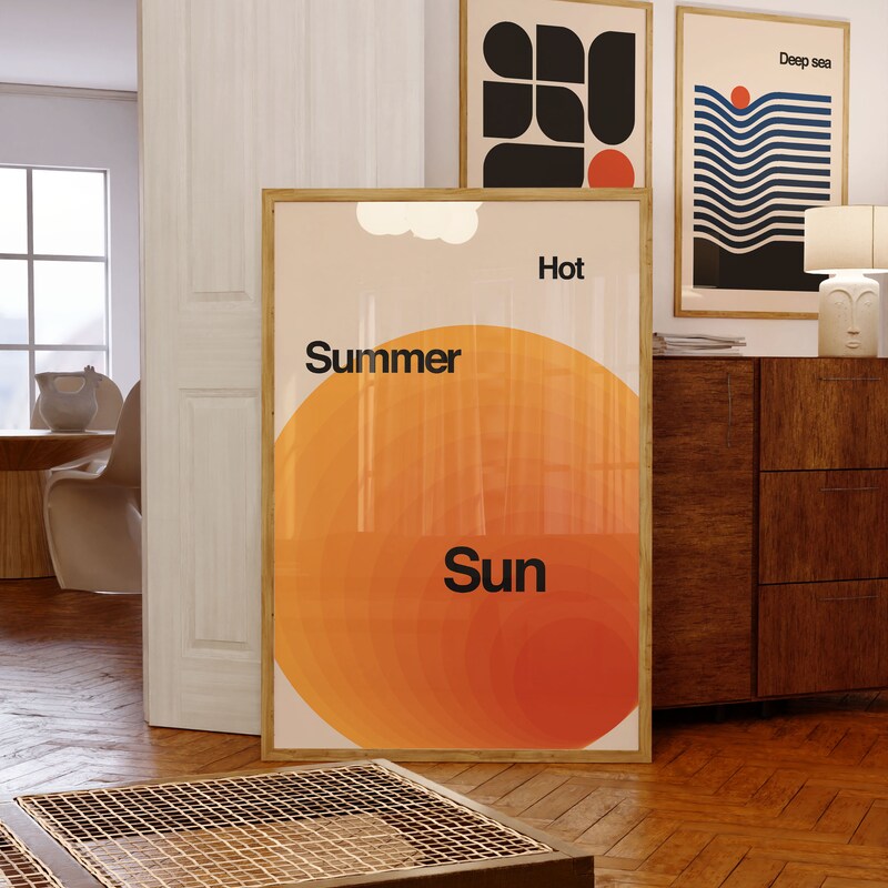 Sun Poster - Etsy