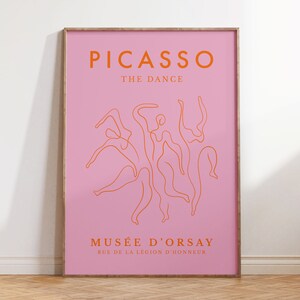 Funky Pink Wall Art Set of 6 Prints, Groovy Checkered Decor, Maximalist ...