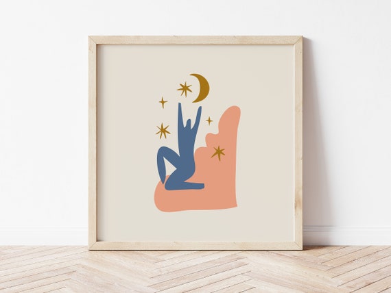 Matisse Inspired Printable Wall Art Henri Matisse Square | Etsy