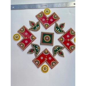 Rangoli Rangoli Set Diwali Rangoli Set Rangoli Decor - Etsy
