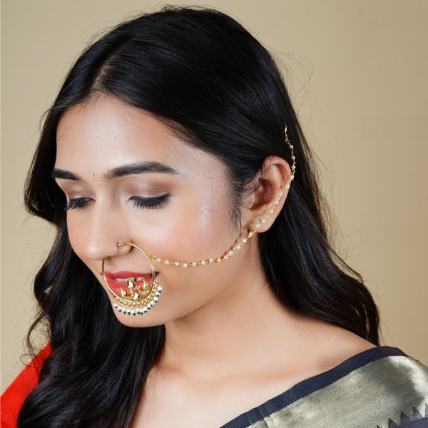 Indian Nose Ring - Etsy