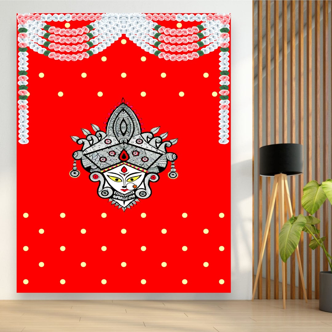Durga Puja Decoration Durga Pooja Banner Durga Pooja - Etsy UK