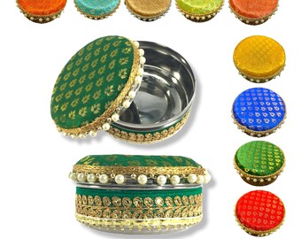 Steel Indian Mithai Boxes - Etsy