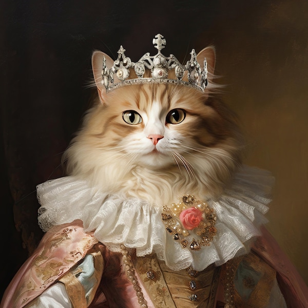 Royal Pet Portrait - Etsy