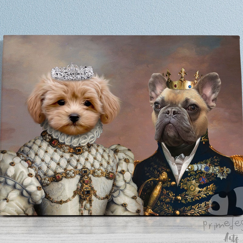Royal Pet Portrait - Etsy