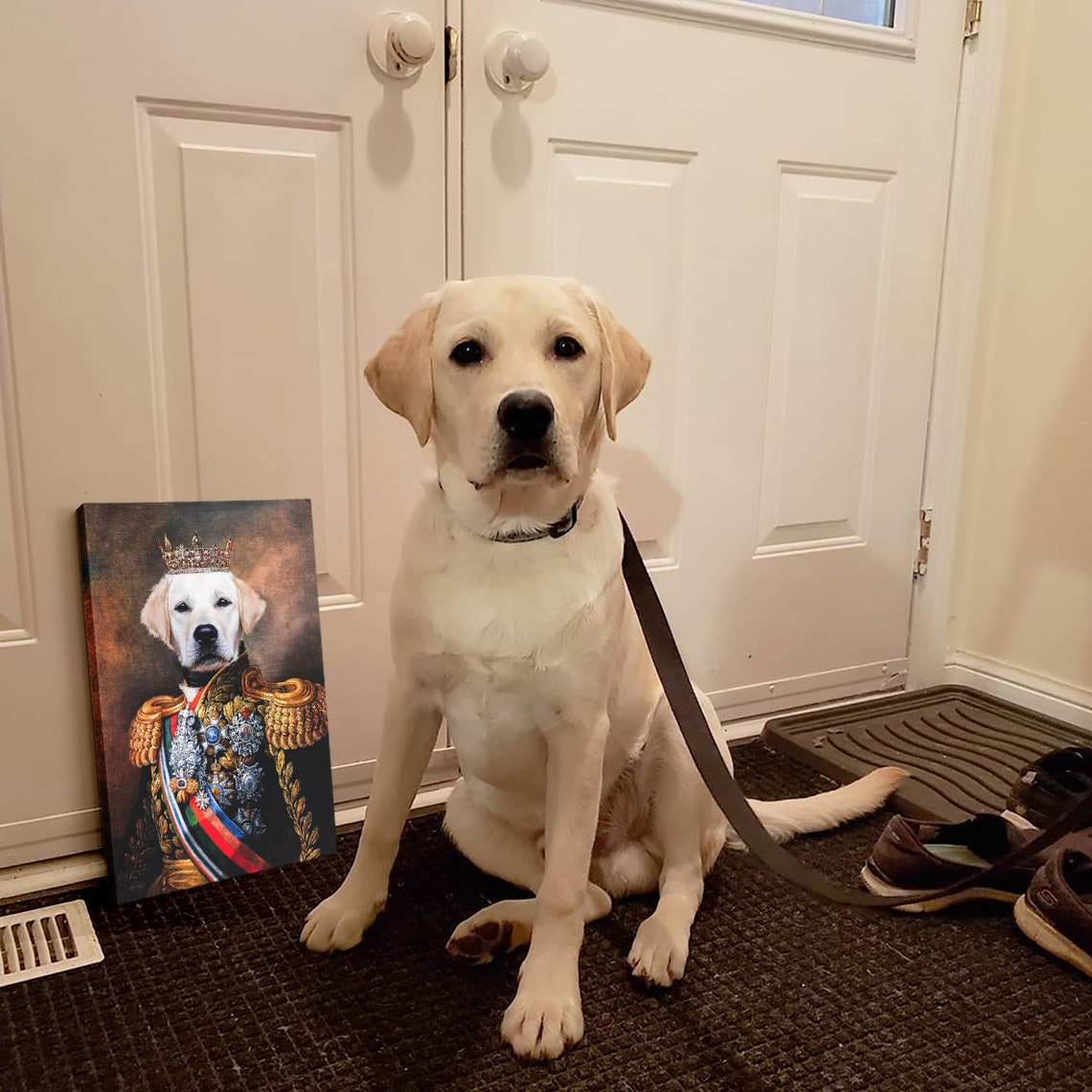 Customizable Pet Portrait of Prince Prince Pet Portrait From | Etsy