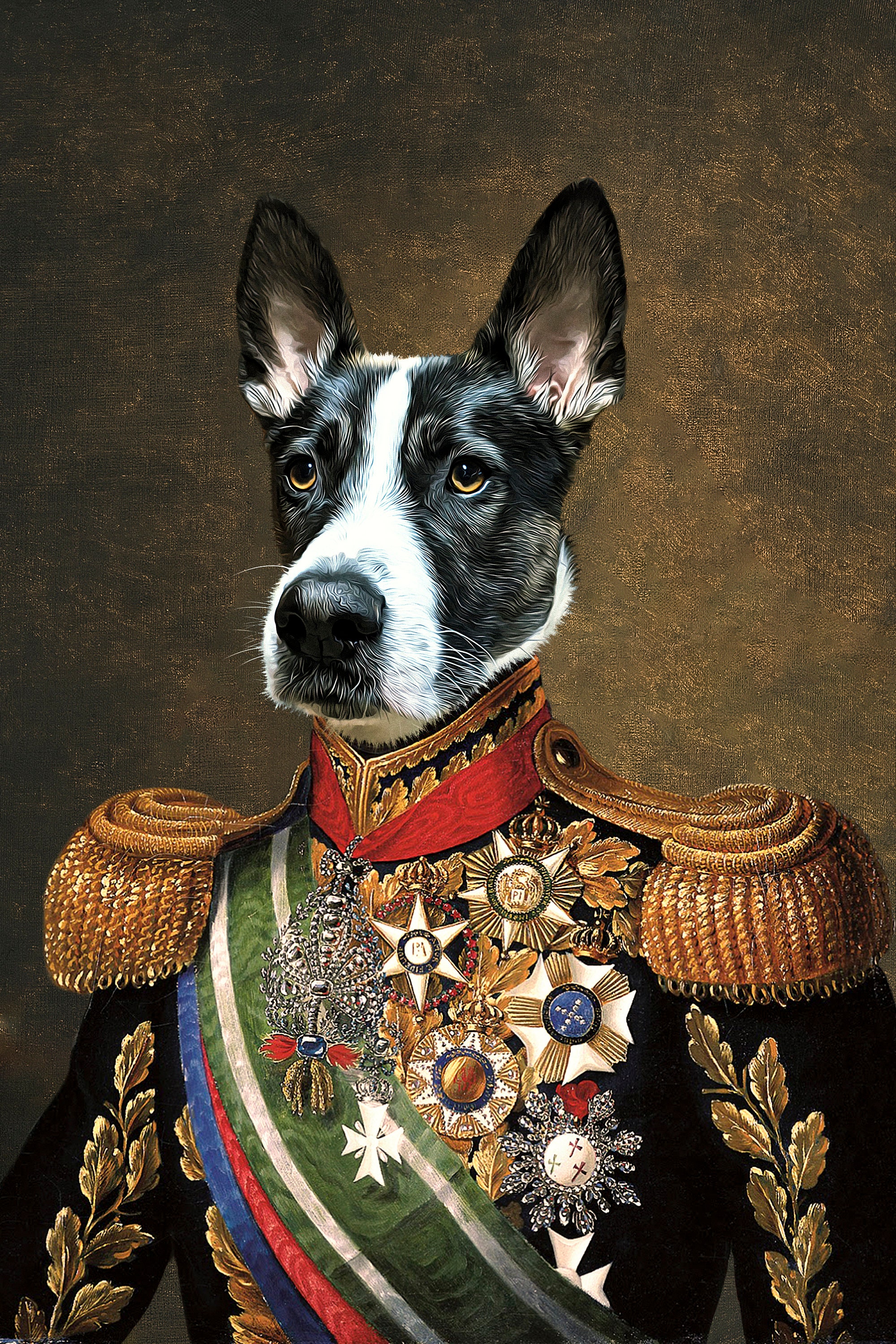 Personalized Pet Portrait Art Pet Dog Wall Art Pet Portrait | Etsy