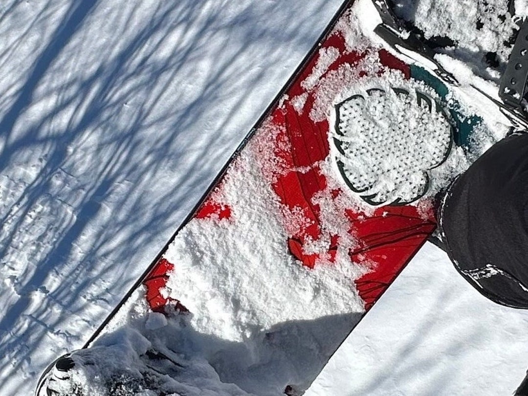 Monstera Leaf Snowboard Stomp Pad - Etsy