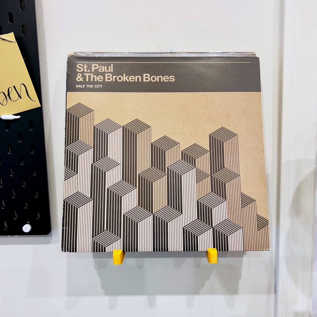 Vinyl Record Wall Rack 3D Printed - Etsy