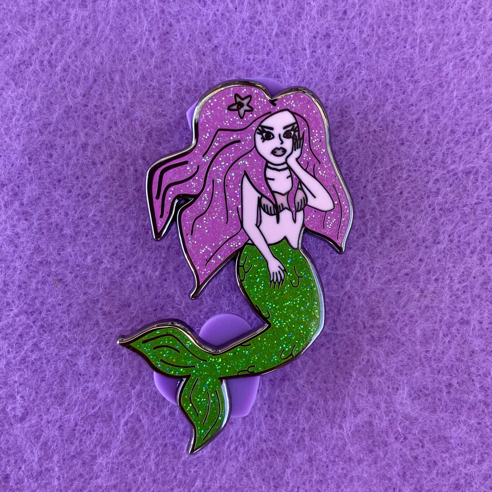 Mermaid Siren Enamel Pin Lapel Pin Magical Pin Cute Pin - Etsy UK
