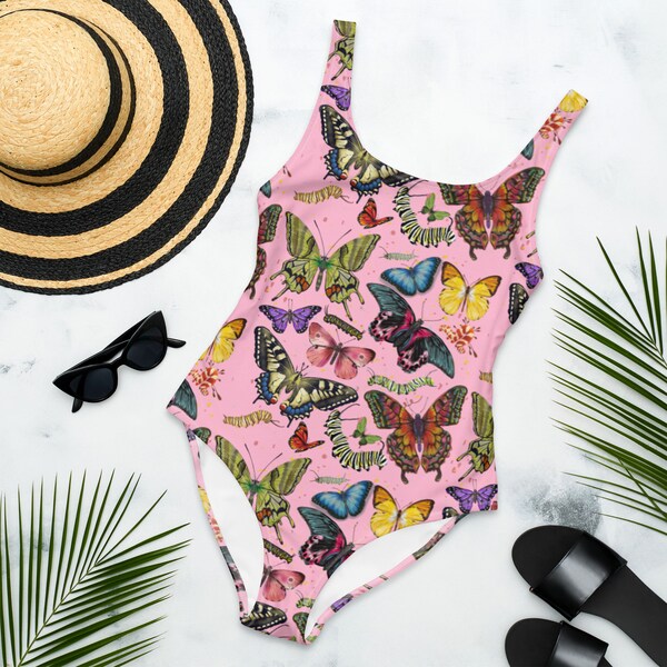 Butterfly Swimsuit - Etsy
