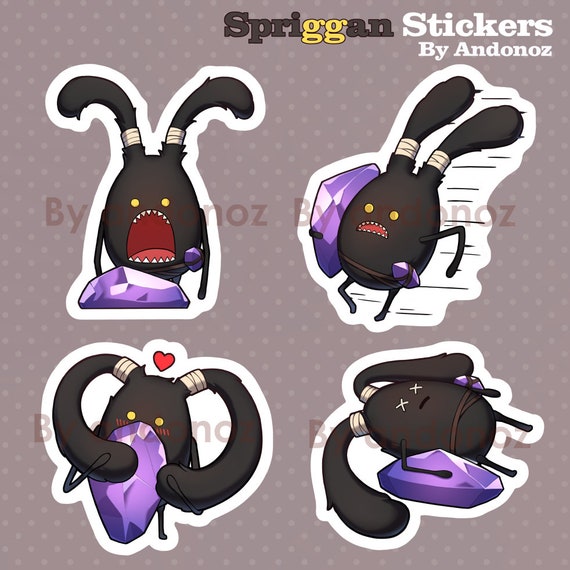 Sets FFXIV Spriggan Sticker Set Paper Stickers, Labels & Tags etna.com.pe
