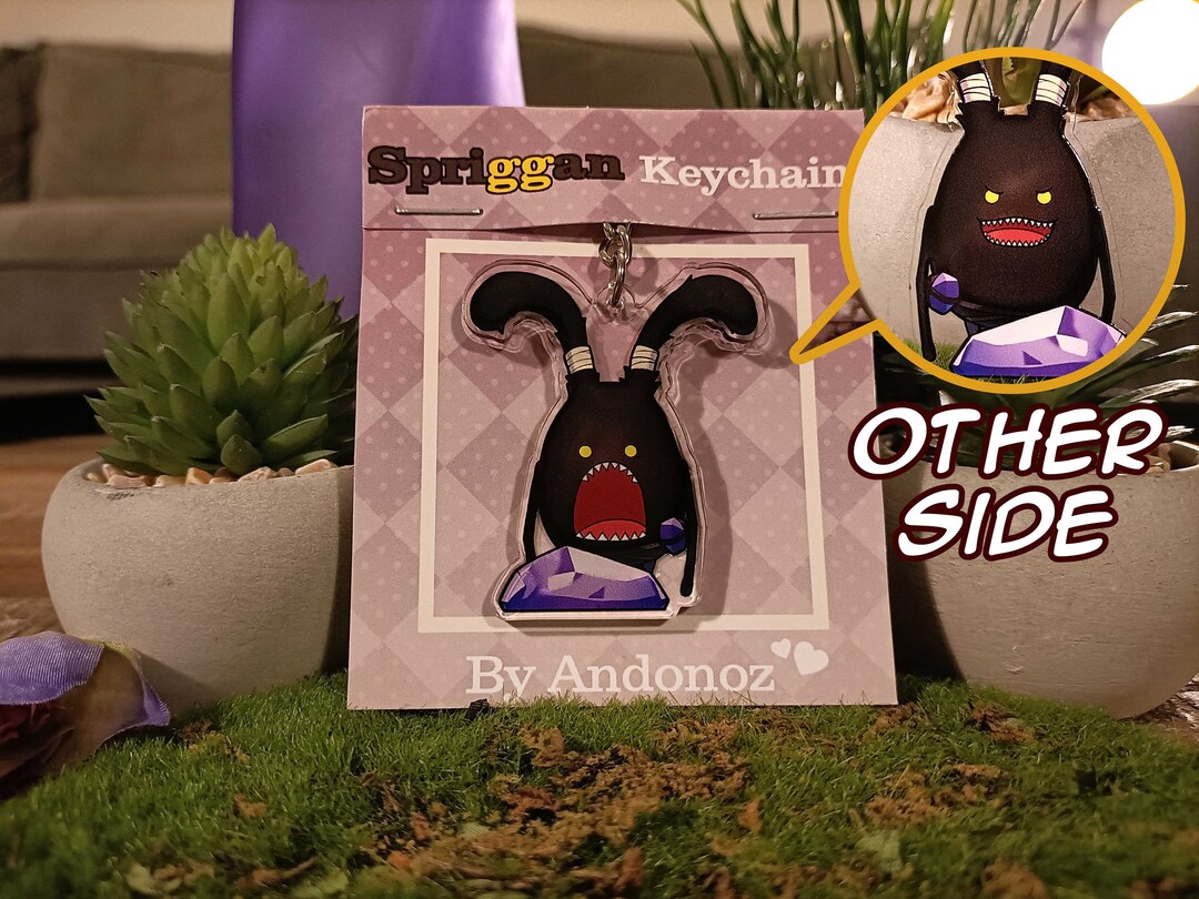 FFXIV Surprised Spriggan Keychain - Etsy