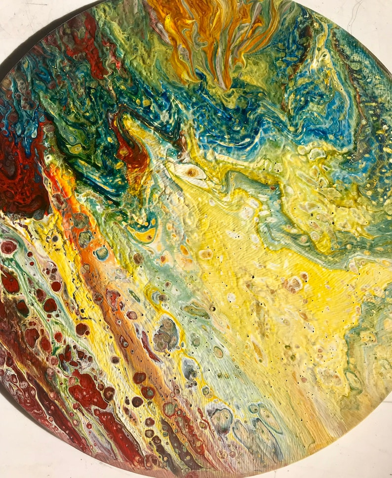 Acrylic on Canvas - Etsy