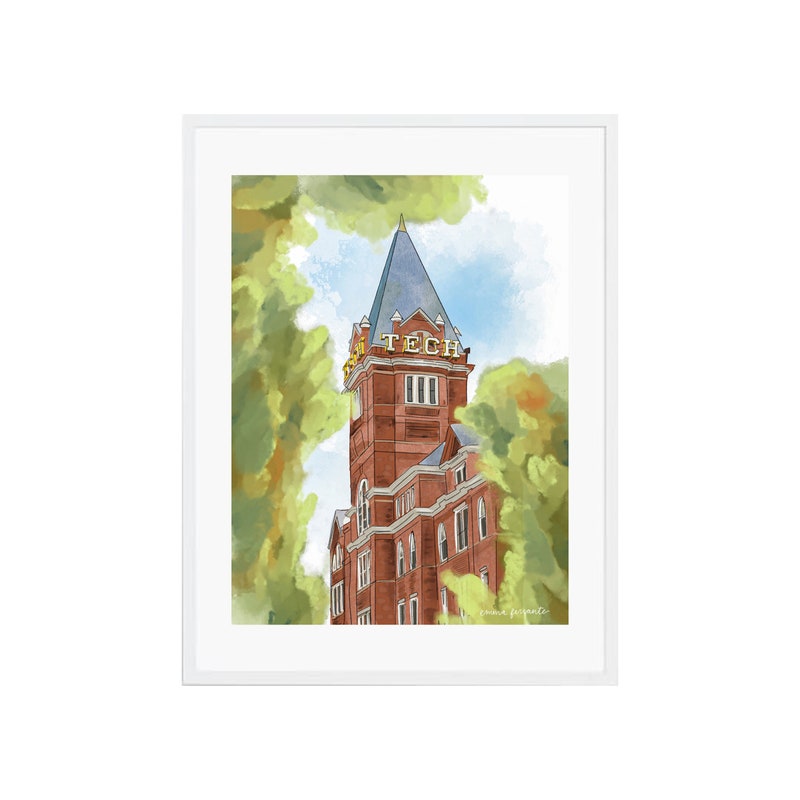 Georgia Tech Art - Etsy