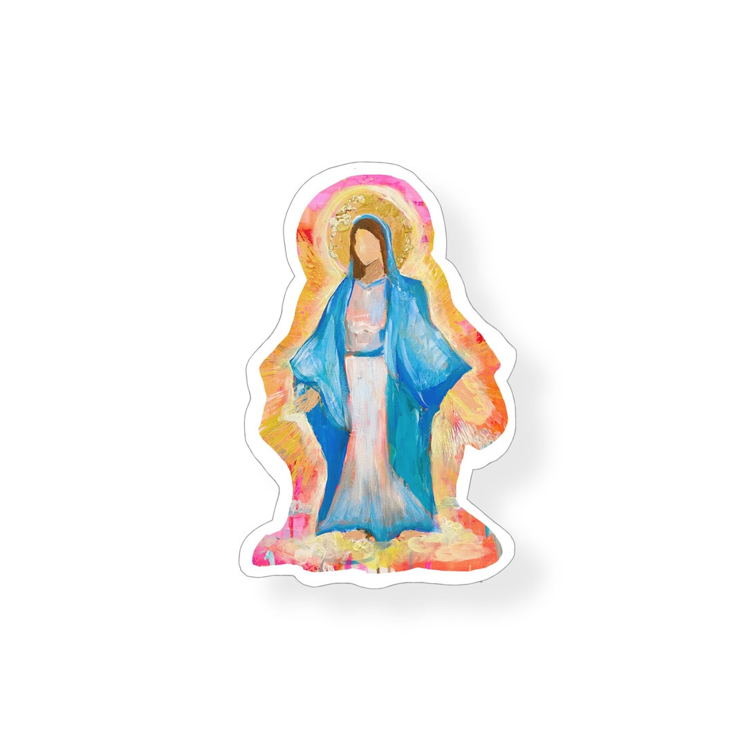 Mother Mary Sticker - Etsy
