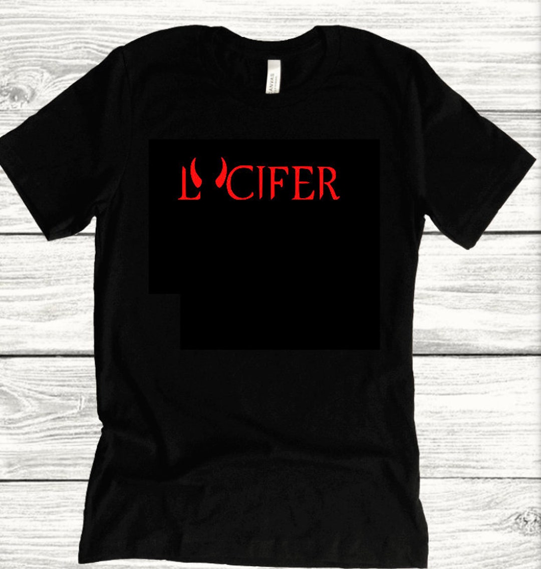 Lucifer Morningstar Horn T-shirt - Etsy