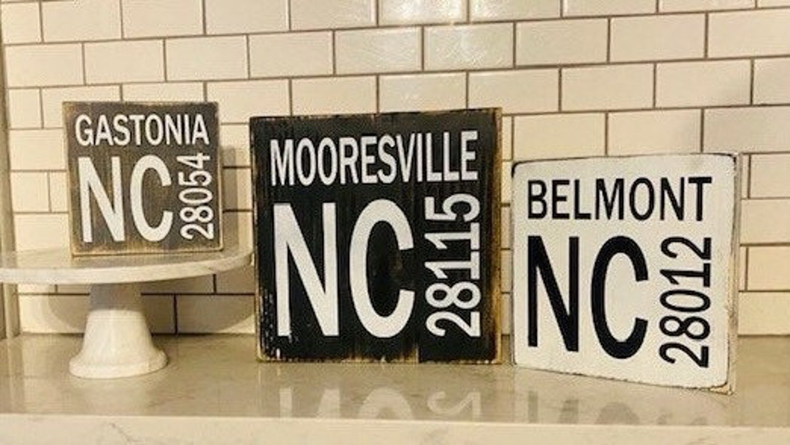 City State Zip Sign - Etsy
