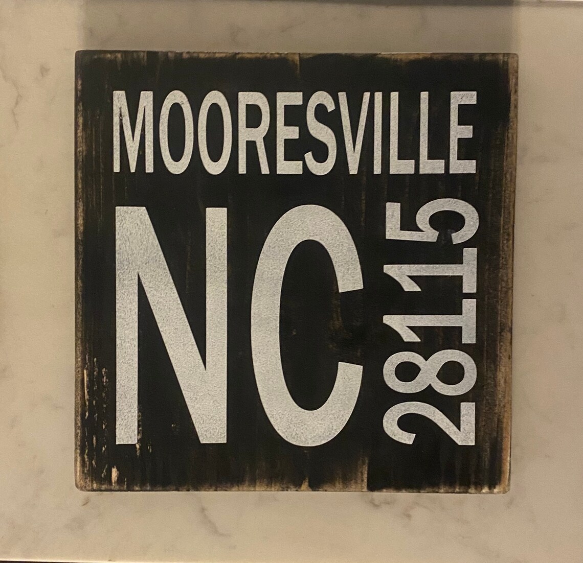 City State Zip Sign | Etsy