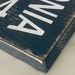 City State Zip Sign - Etsy