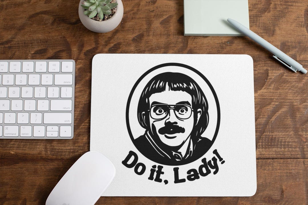 Funny Meme Desk Mat: Do It Lady Viral Sarcastic Desk Pad - Etsy