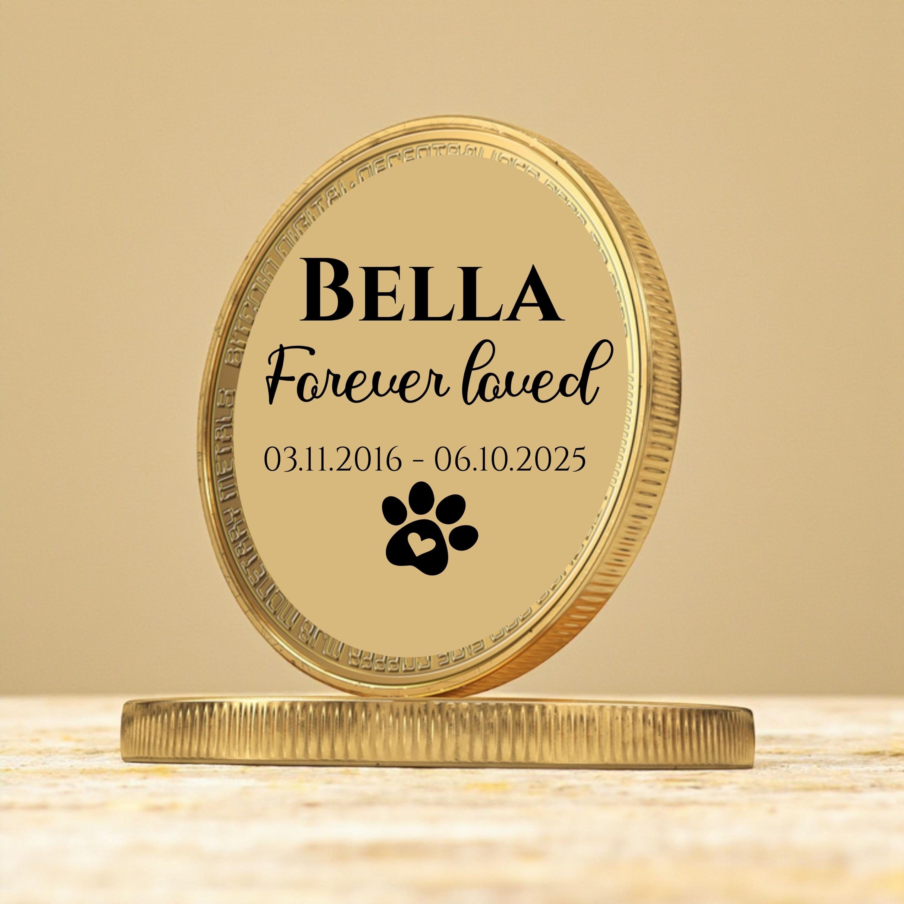 Personalized Photo Coin Keepsake, Custom Pocket Token With Picture ...