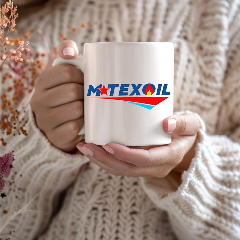 MTEX Oil Ceramic Mug, Oilfield TV Show Fan Mug, Novelty Oil Company Mug ...