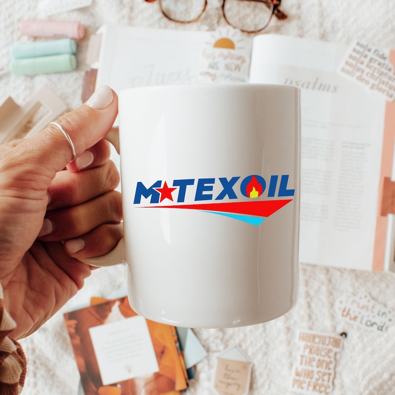 MTEX Oil Ceramic Mug, Oilfield TV Show Fan Mug, Novelty Oil Company Mug ...