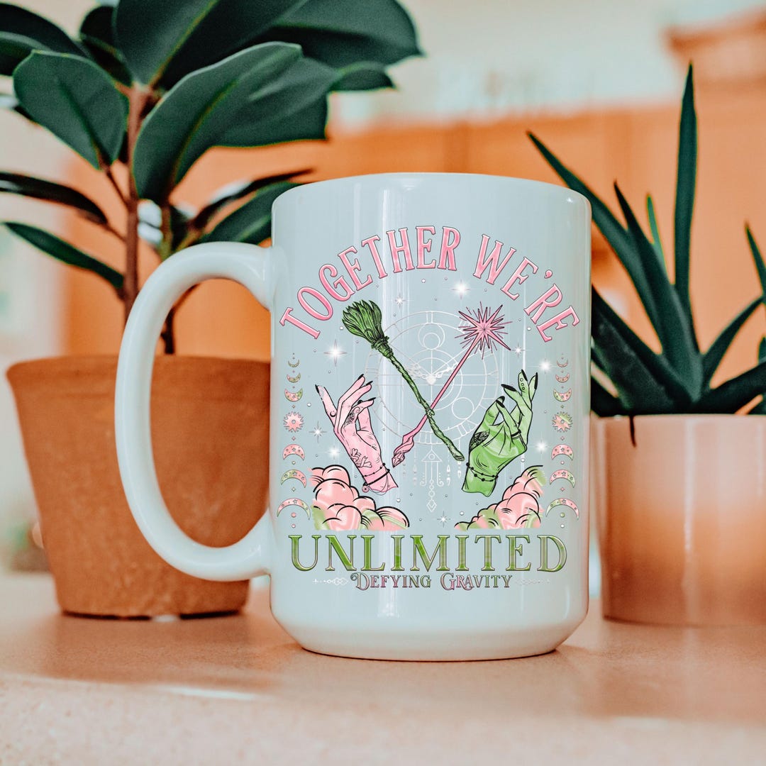 Wicked Changed for Good Mugs, Wicked Defy Gravity Mugs, Wizard of Oz ...