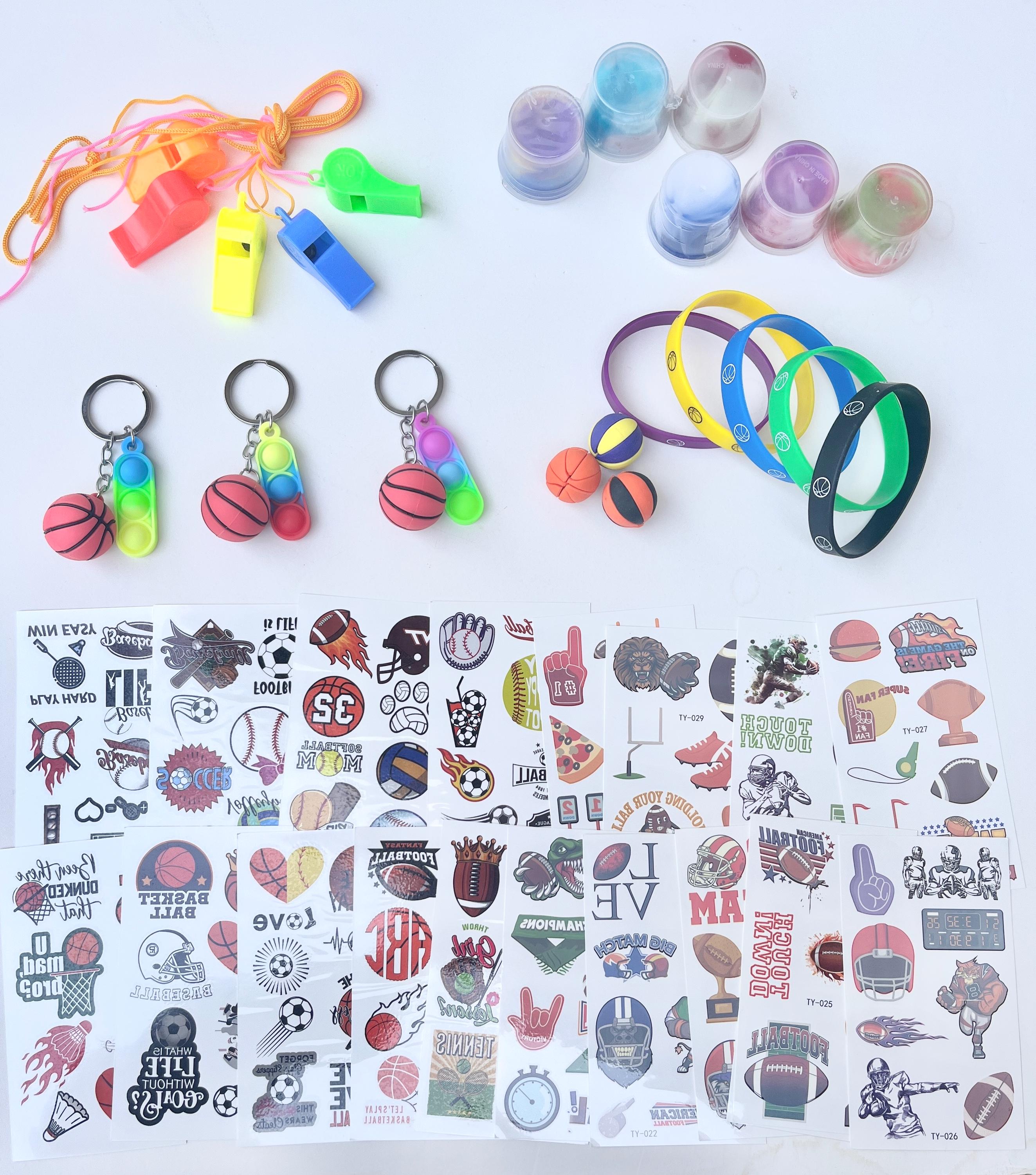 Sports-themed Party Favors | Basketball, Football & Baseball Keychain ...