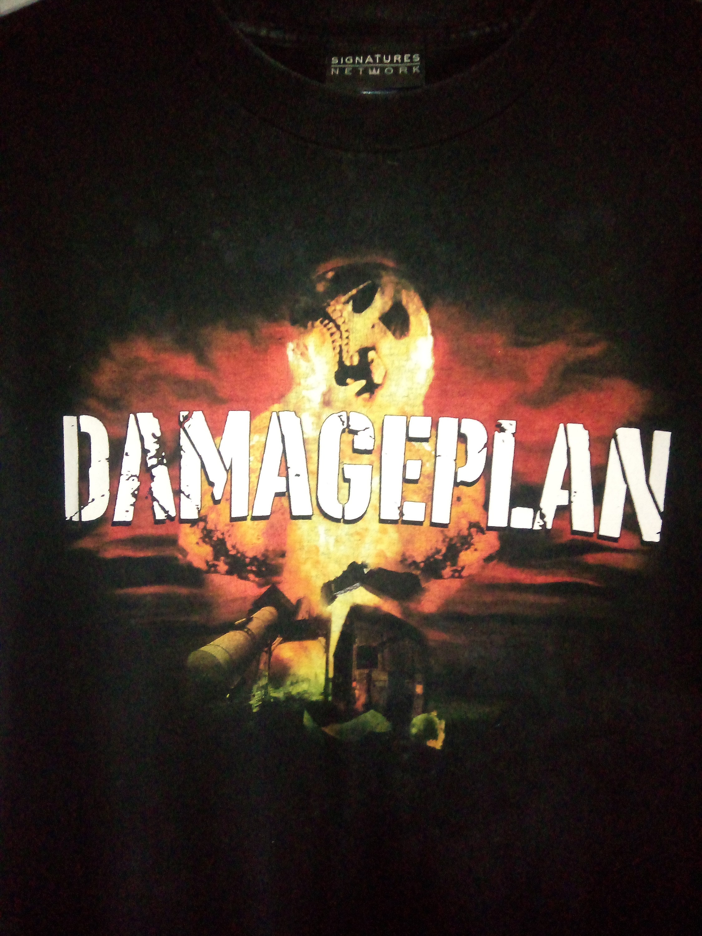 DAMAGEPLAN 2004 Vintage New Found Power T Shirt Metal Thrash Rock ...
