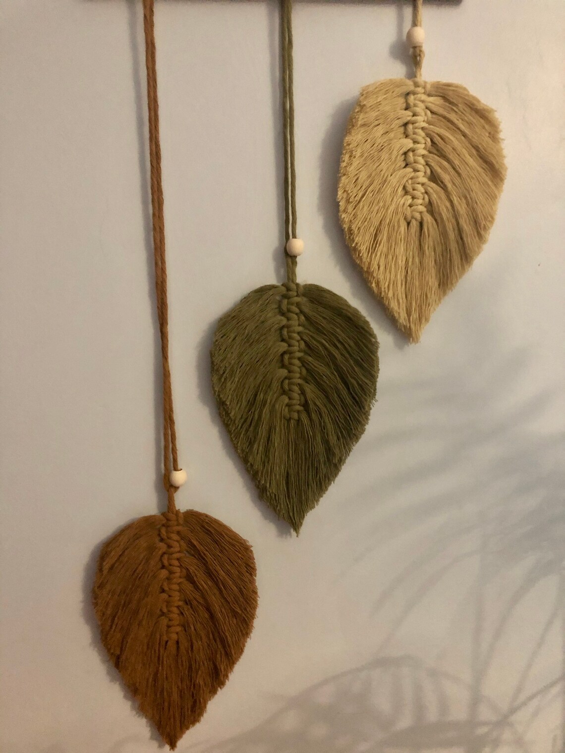 Macrame Kit Leaf Wall Hanging DIY | Etsy