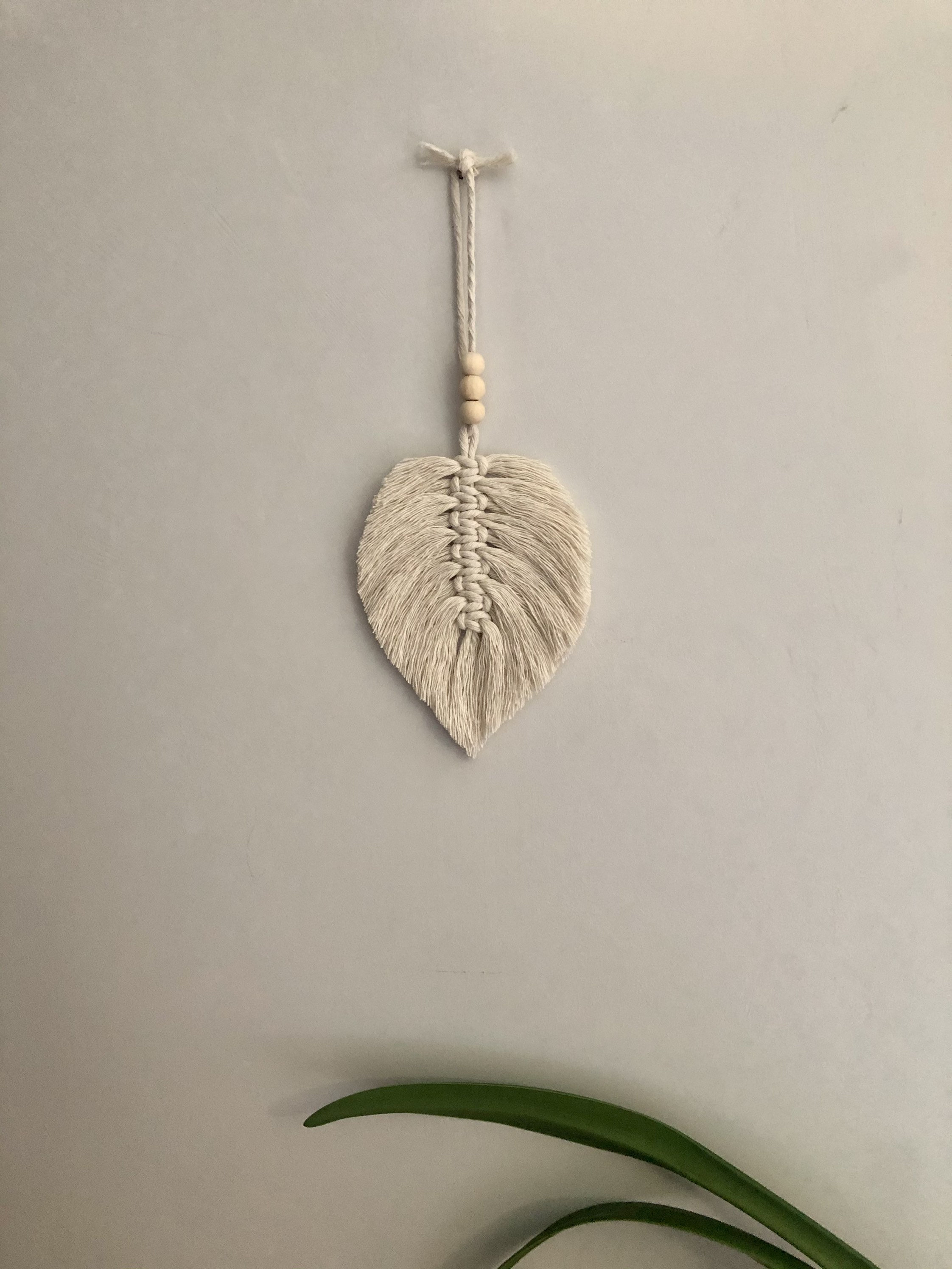 Macrame Kit Leaf DIY. Choose Your Colour - Etsy