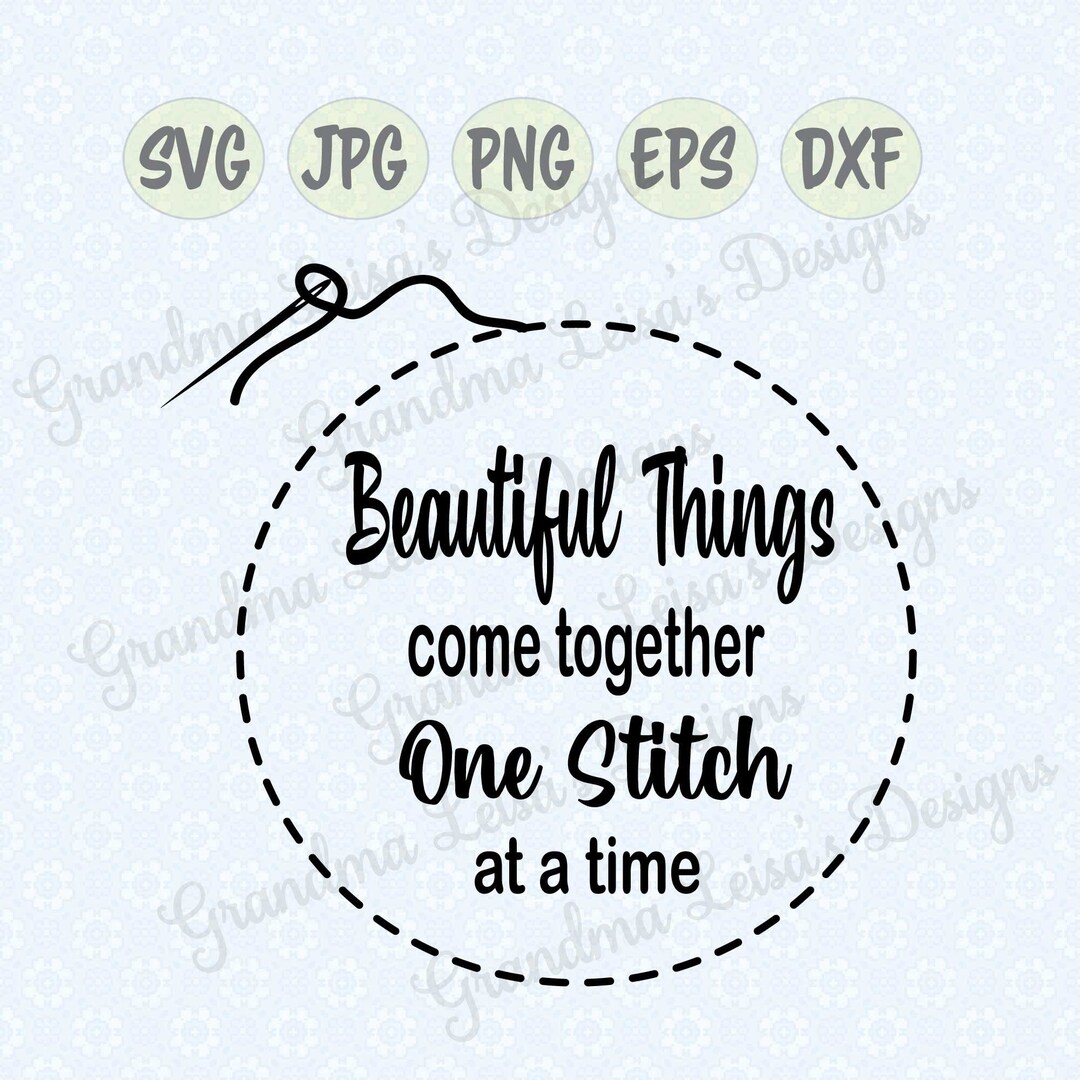 Beautiful Things Come Together - Svg, Png, Jpg, Dxf, Eps, Cricut ...