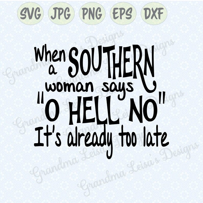 Southern Woman Svg Png Jpg Dxf Eps Cricut Silhouette - Etsy