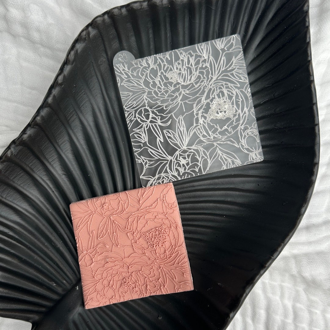 Peony Print Embosser - Fondant Icing Cupcake Cookie Biscuit Cake ...