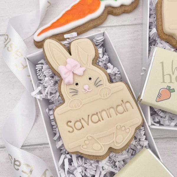 Easter Bunny Stamp - Etsy