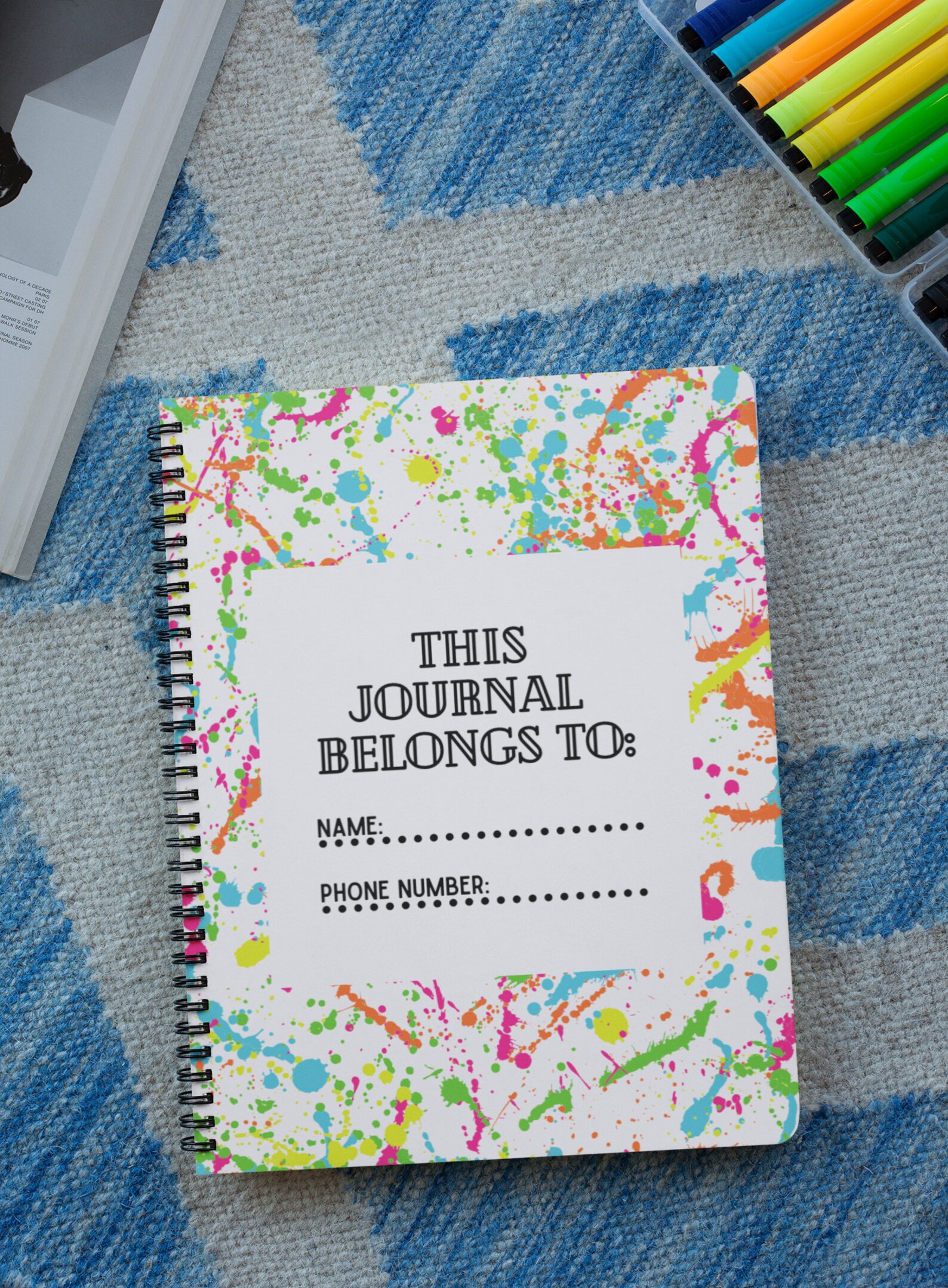 Bring Back the 90s Spiral Bound Notebook | Etsy