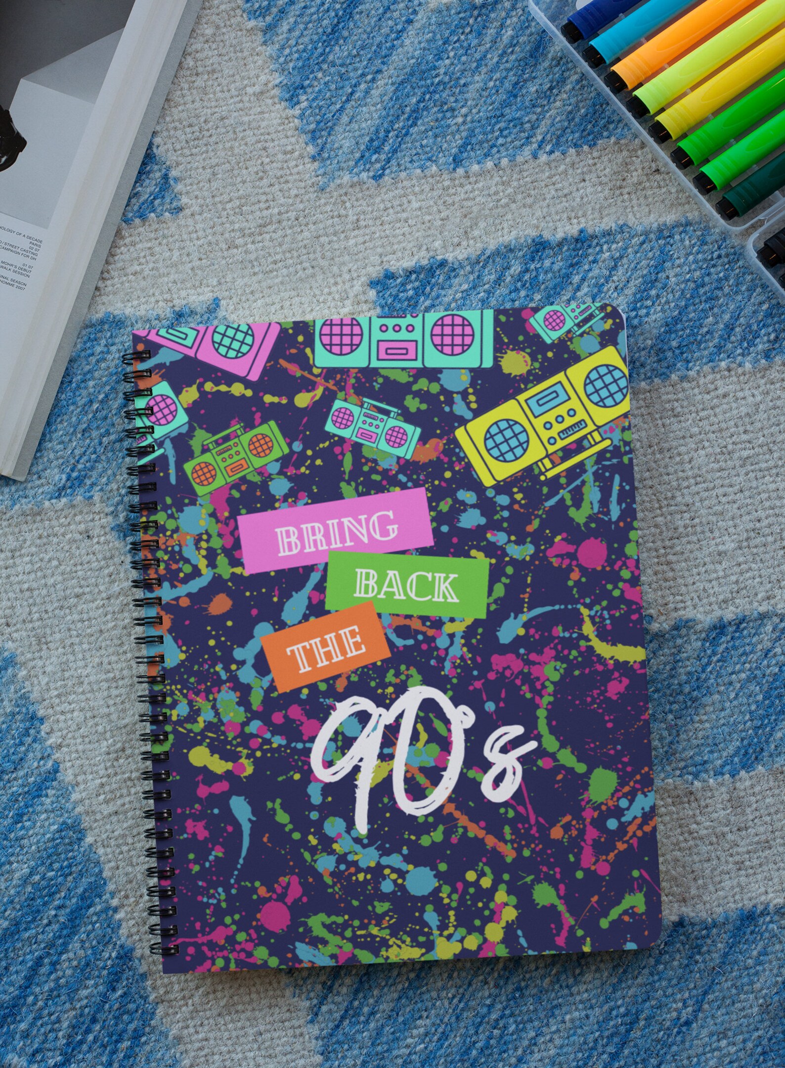 Bring Back the 90s Spiral Bound Notebook | Etsy