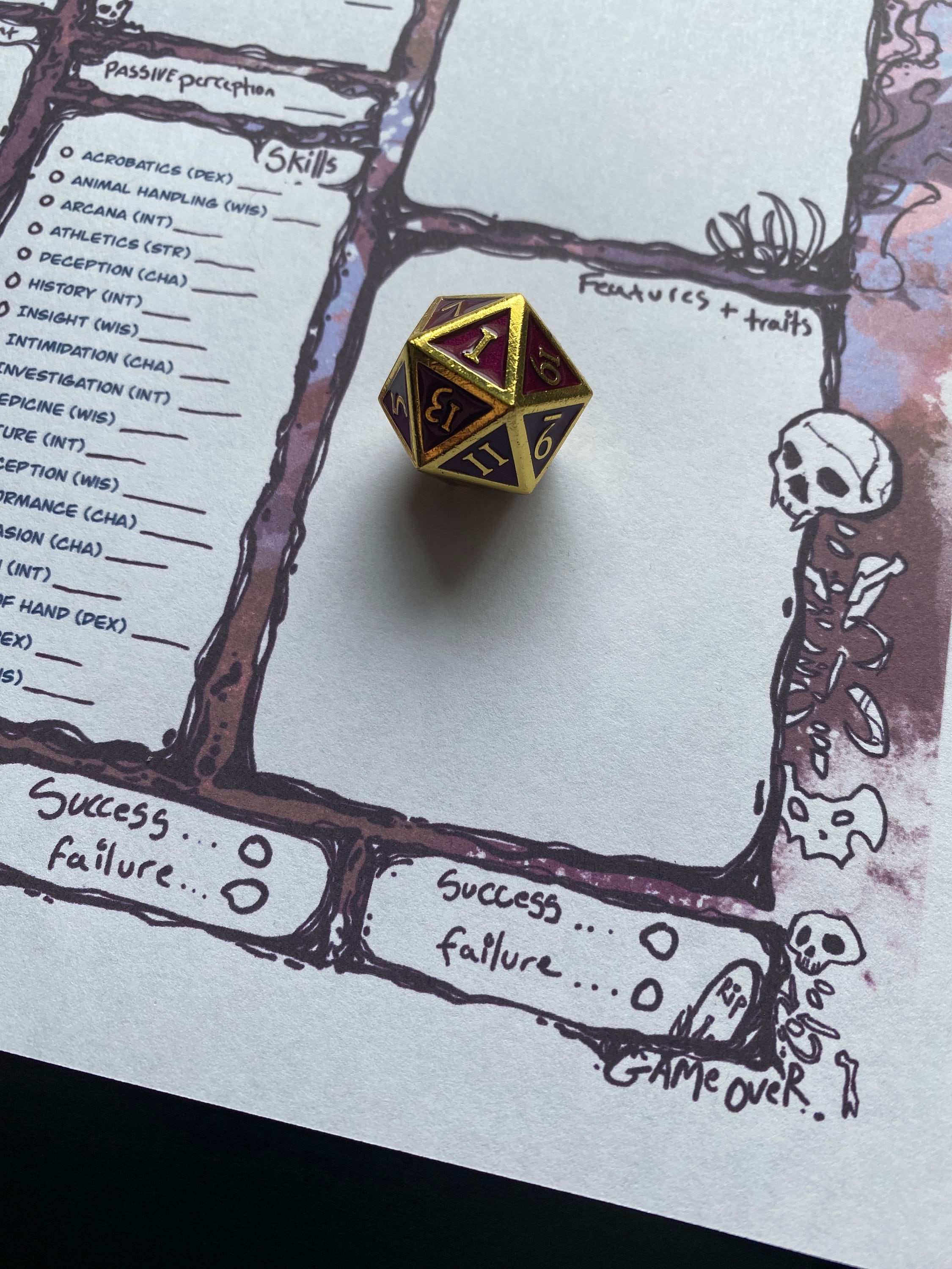 The Necromancer Digital Download Dnd 5e Character Sheet - Etsy UK