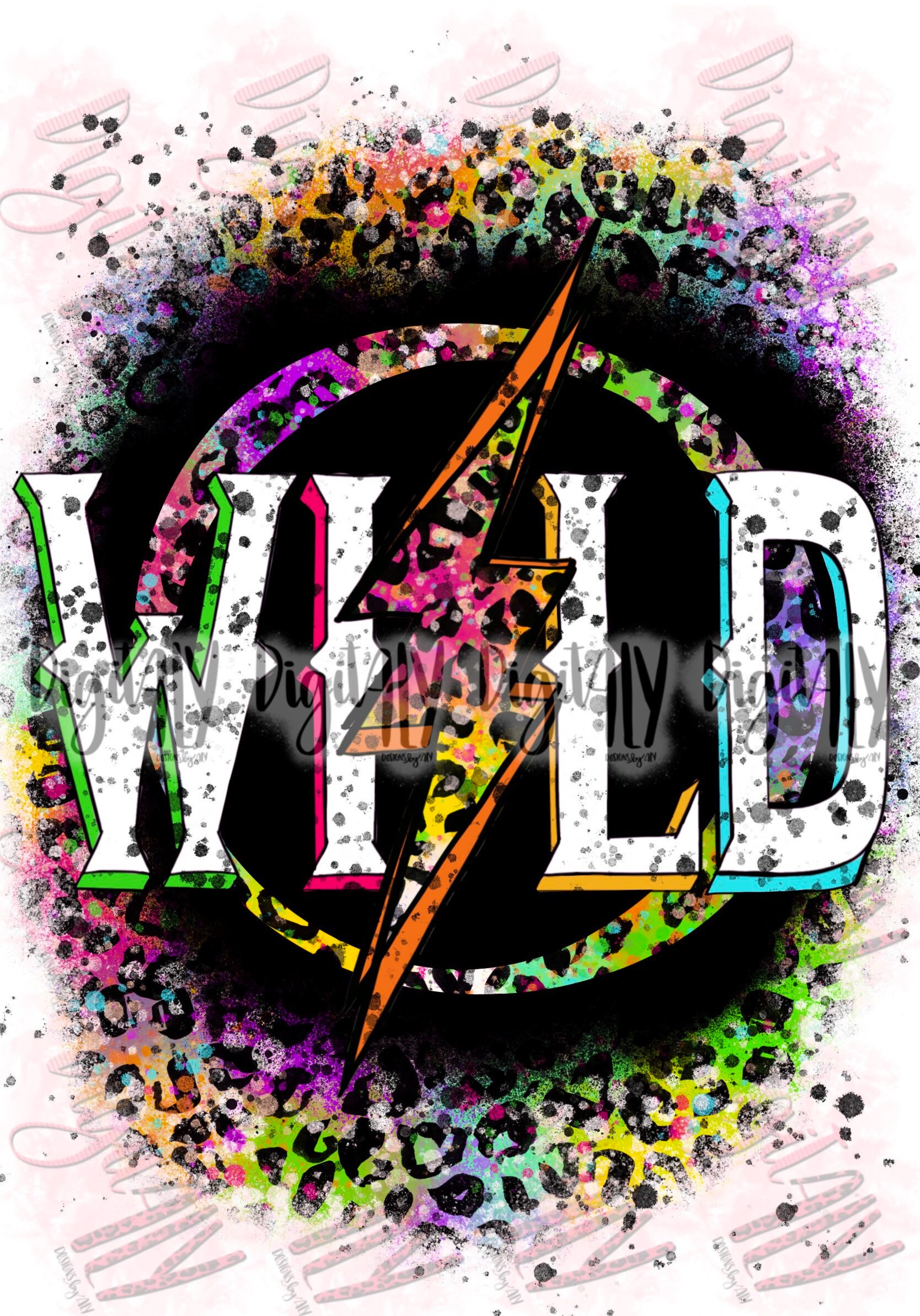 Four Wild Designs / Lisa Frank Inspired/ Mermaid Inspired/ Halloween ...